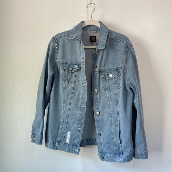 Boom Boom Jeans | Jackets & Coats | Boom Boom Jeans Studded Denim ...